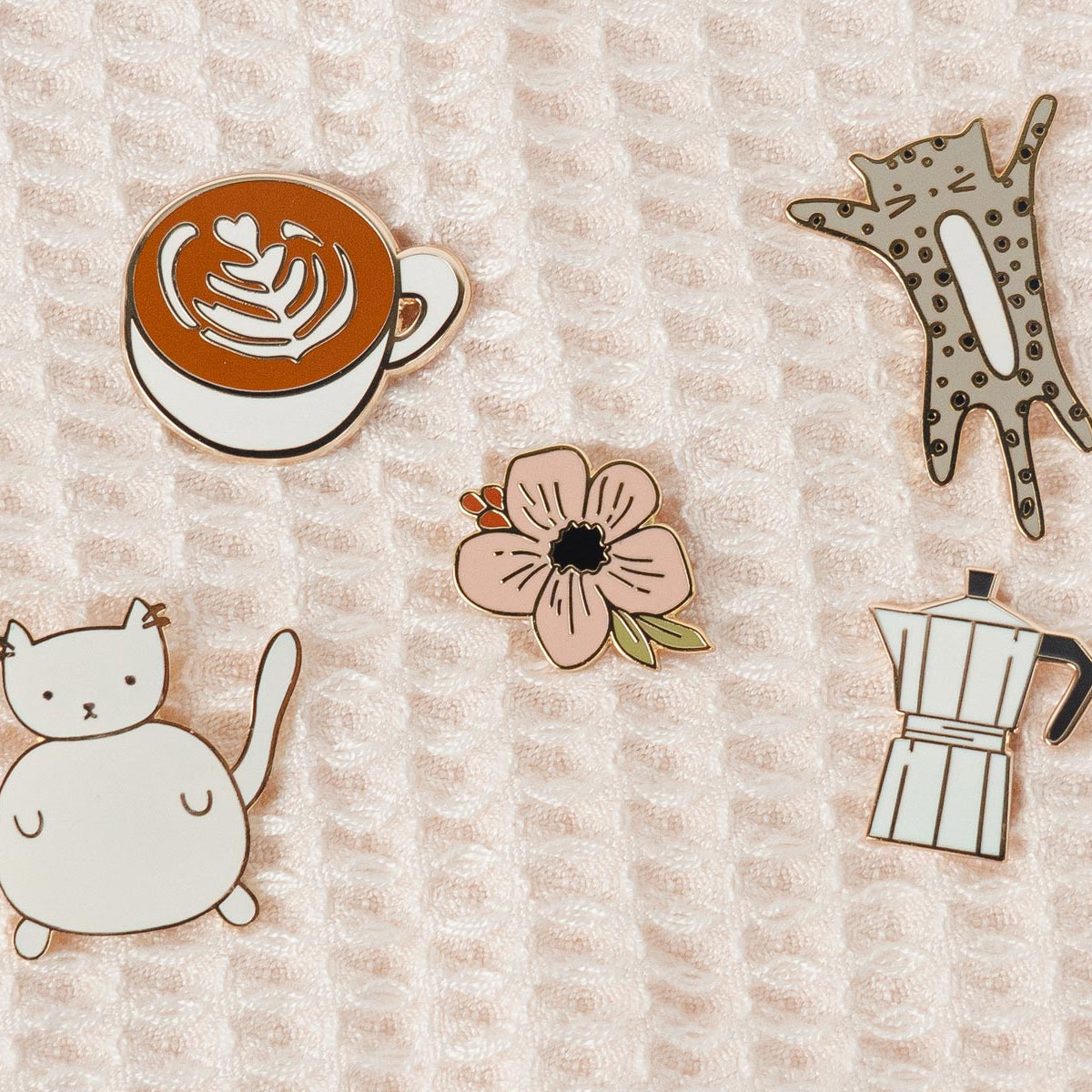 Cute Enamel Pins Designed in Montreal Canada | Mimi & August