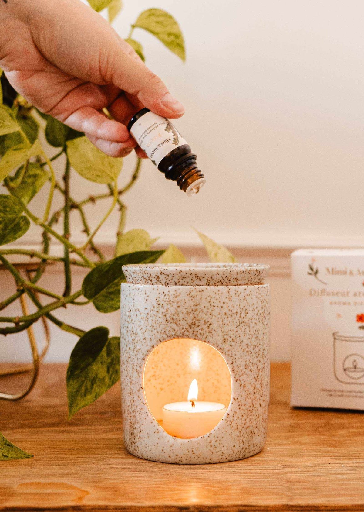 Ceramic Aromatic Diffuser - Elegant Home Fragrance | Mimi & August