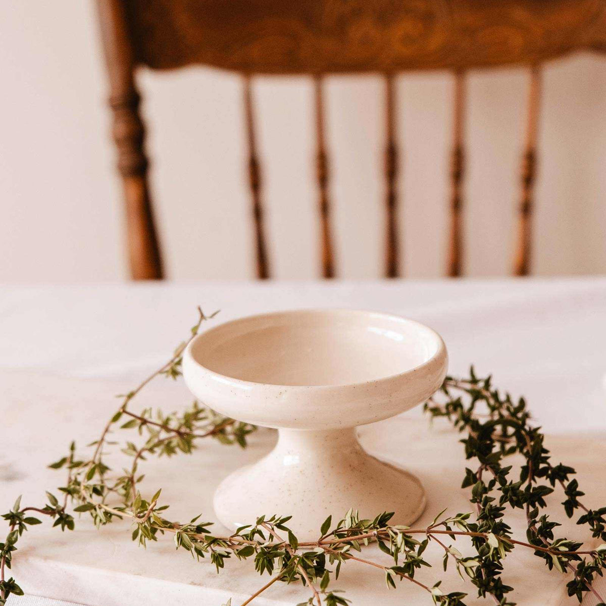 Serenity Pillar Candle Holder - Elegant Handcrafted Ceramic Decor (50 ...