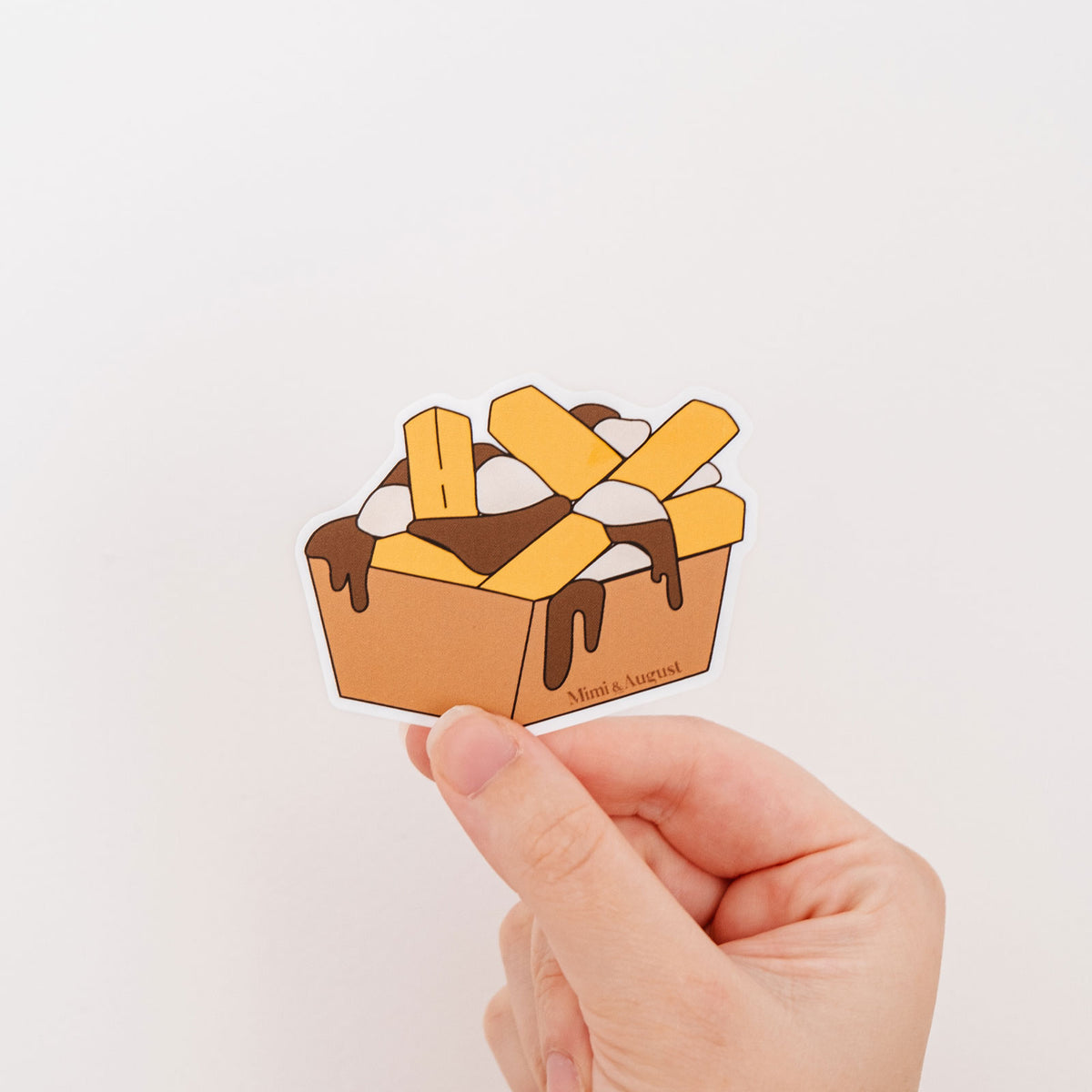Poutine Sticker – Québec’s Favourite Comfort Food | Mimi & August